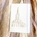 Pocatello ID LDS Temple Journal, Lds Baptism Gift, LDS Study Journal ...