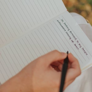 Orem Utah Temple Journal, Mission Journal, Lds Journal, LDS Study ...