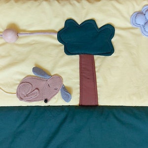 Baby Soft Sensory Blanket ,baby Activity Toy for Fine Motor Skills ...