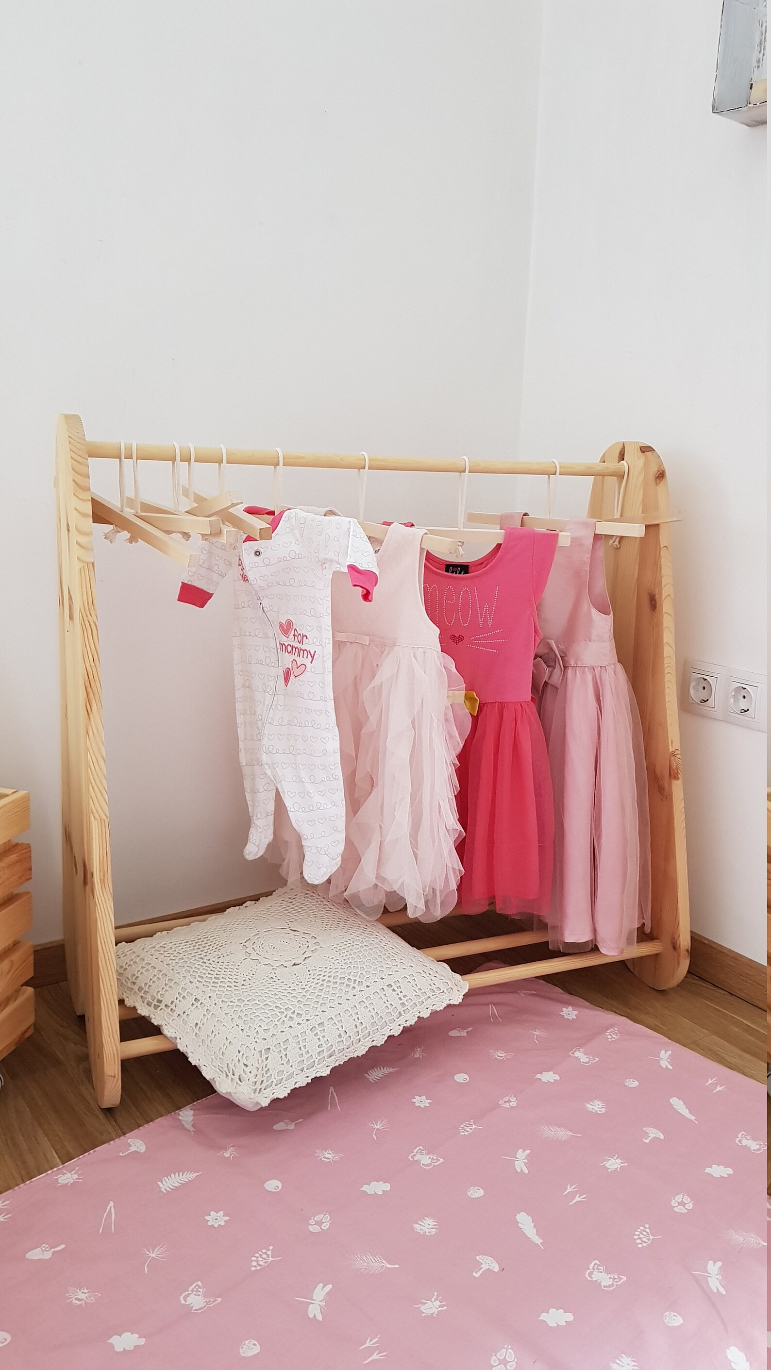 Clothes Rack With Hangers Kids Clothes Rack Clothing Dress - Etsy