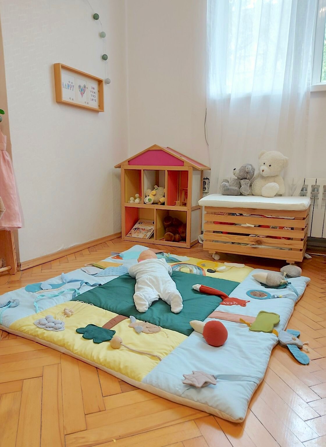 Baby Soft Sensory Blanket ,baby Activity Toy for Fine Motor Skills ...