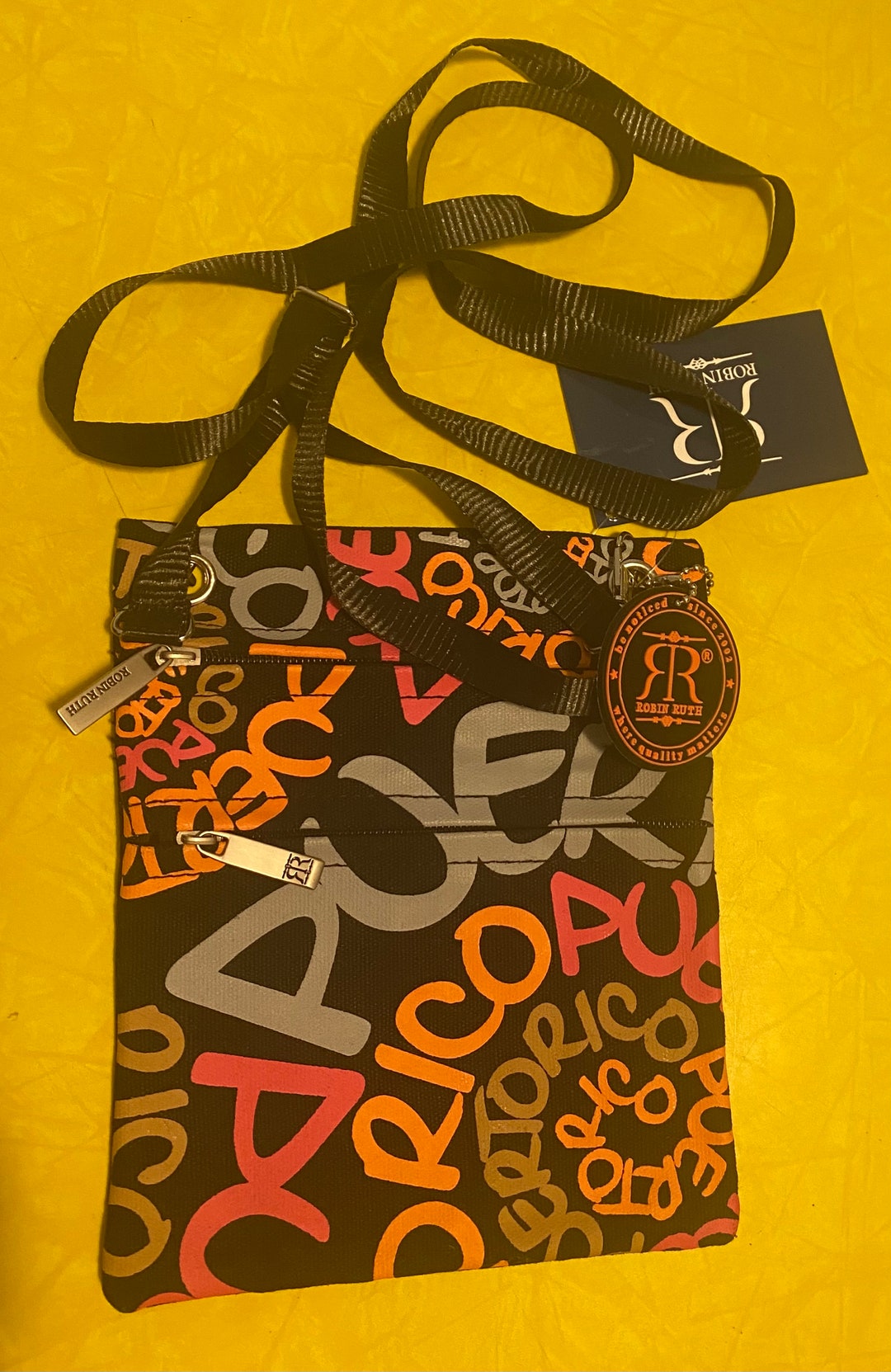 Robin Ruth Puerto Rico Canvas Neck Wallet Purse Adjustable NWT - Etsy