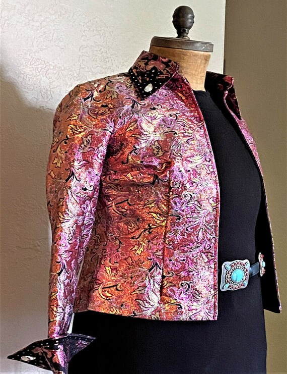 Hobby Horse Limited Edition WESTERN SHOW JACKET M pink & Gold - Etsy