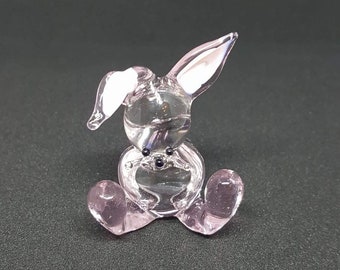 Glass rabbit | Etsy