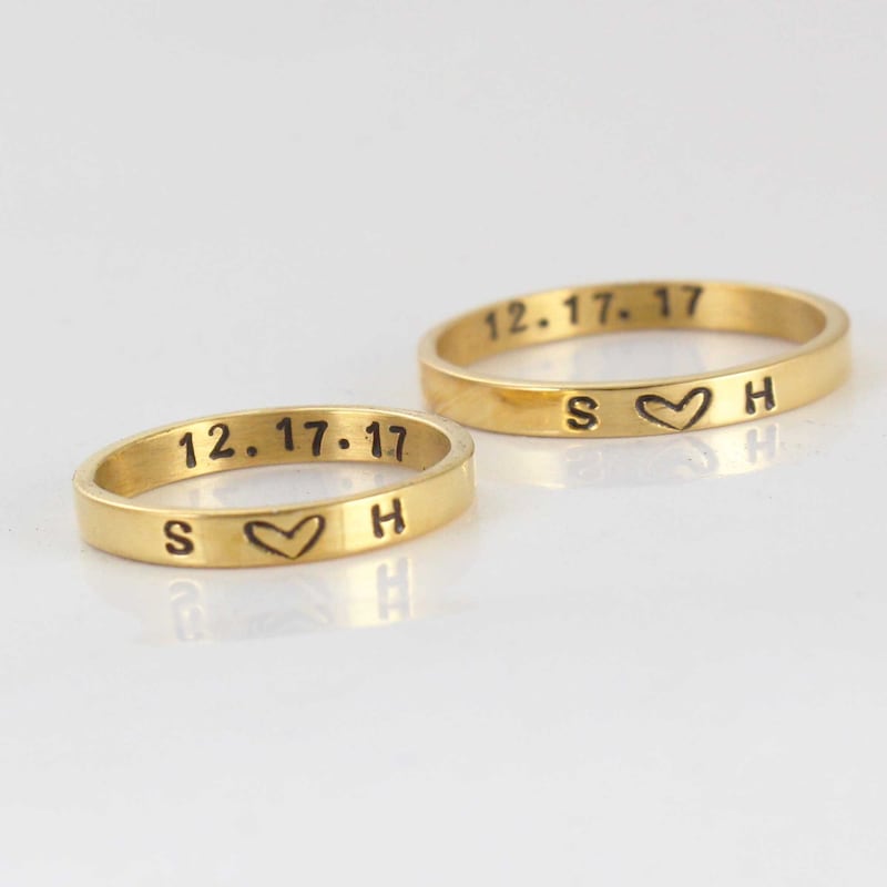 Matching Rings - Etsy
