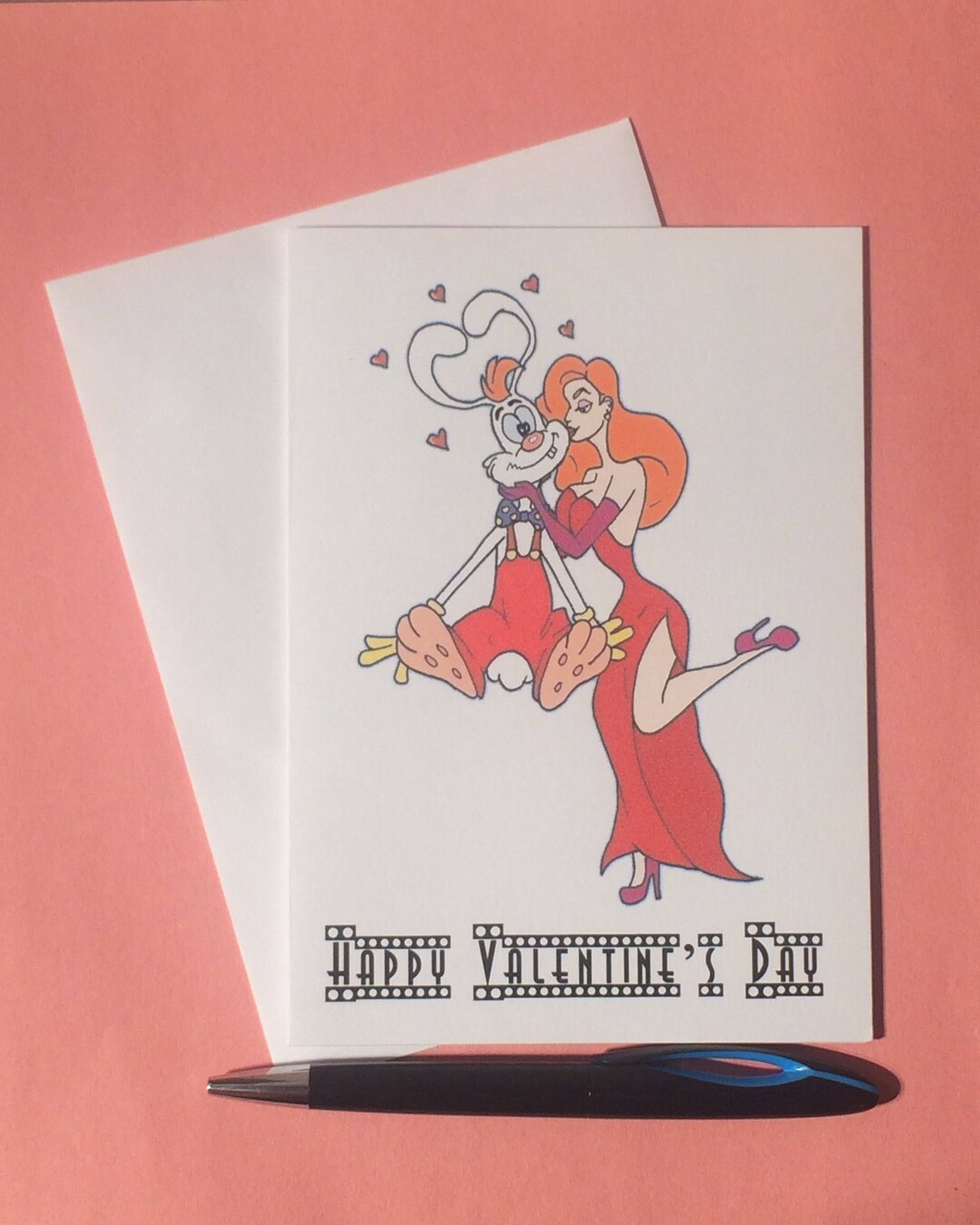 Who Framed Roger Rabbit Greetings Card 80's Film Reference Birthday ...