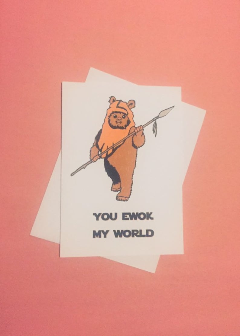Star Wars Ewok Endor Funny Birthday Anniversary or - Etsy