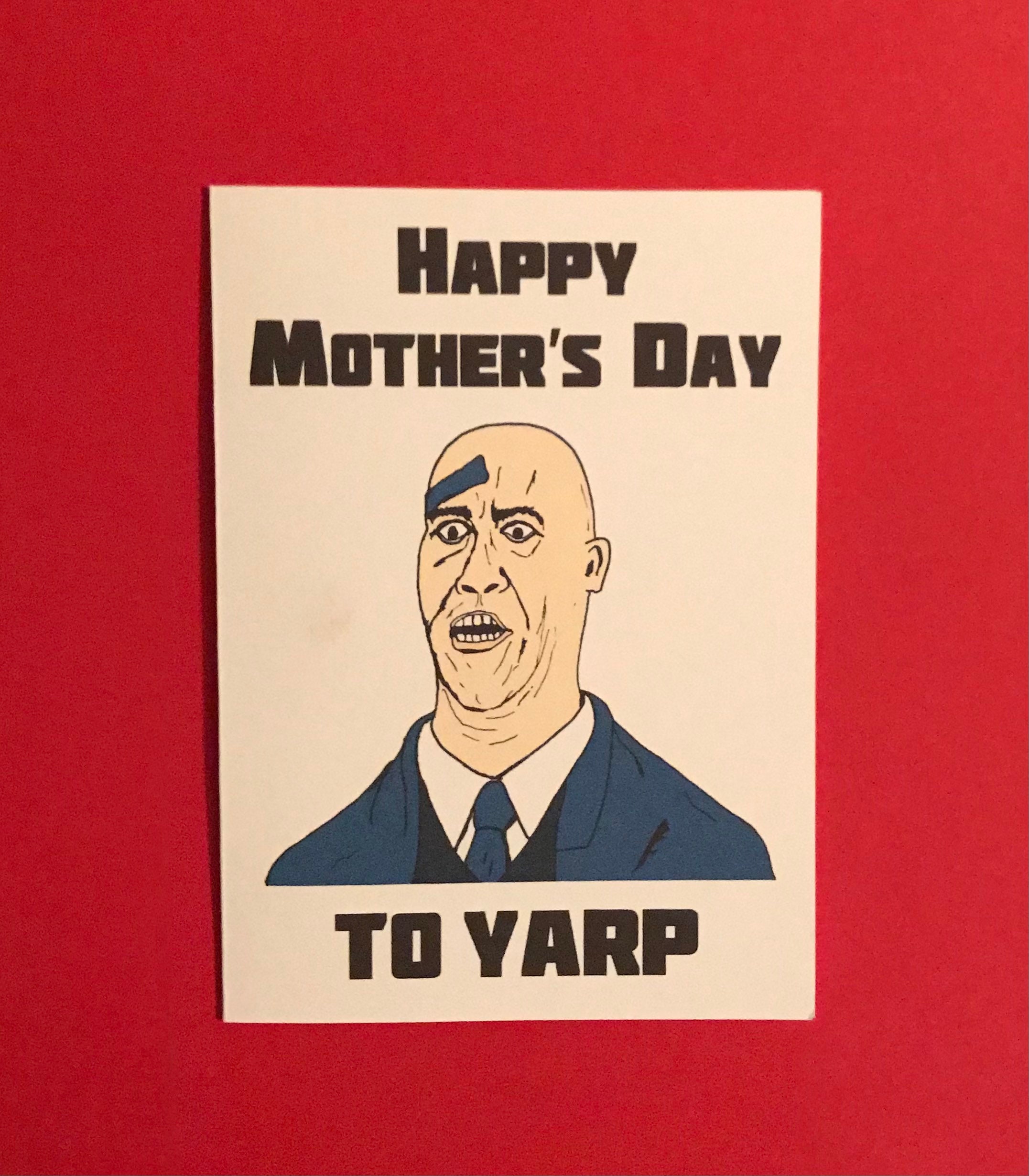 Hot Fuzz Yarp Birthday 5x7 inch Greetings Card Simon Pegg | Etsy