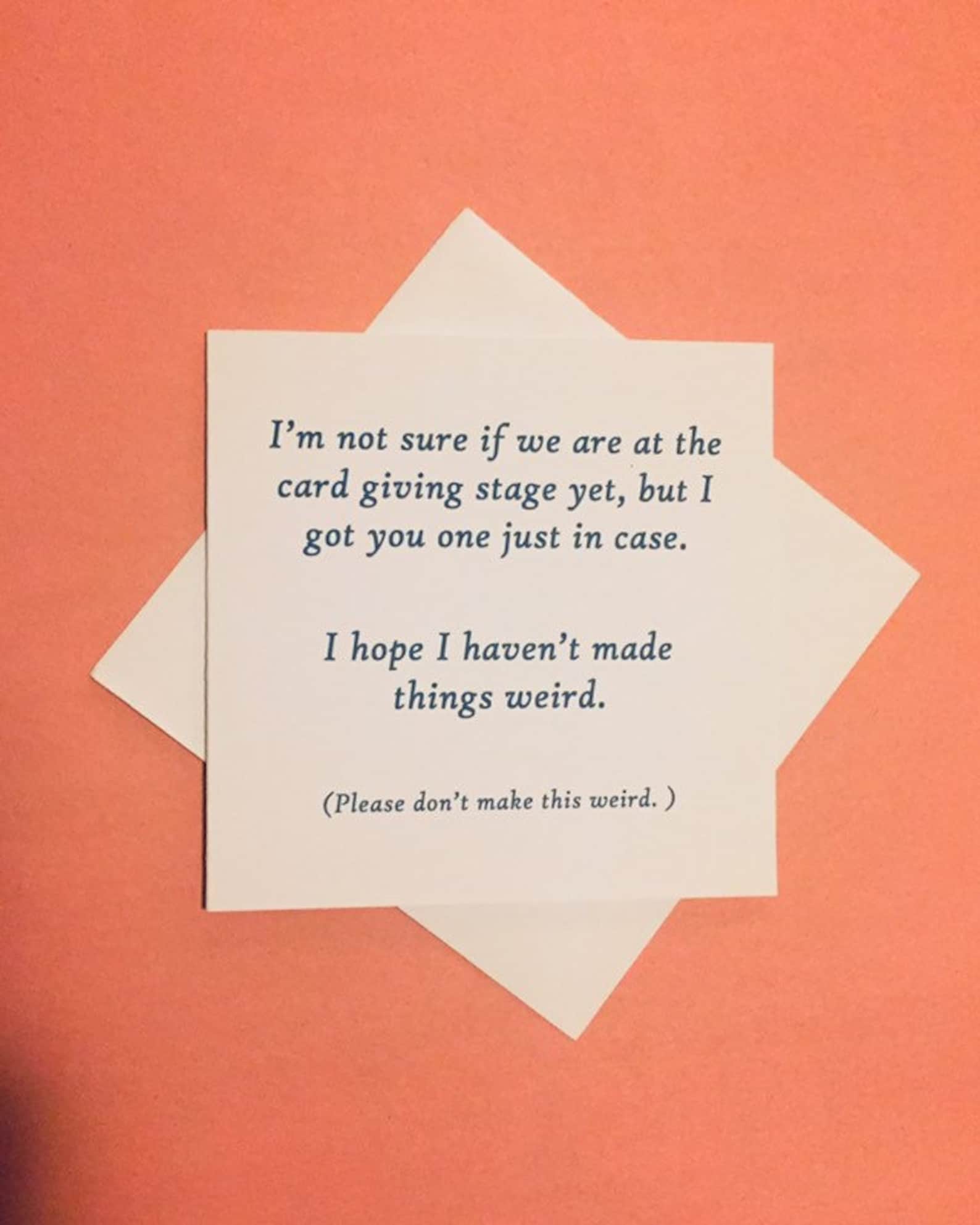 Funny Awkward too Soon Birthday Anniversary or - Etsy