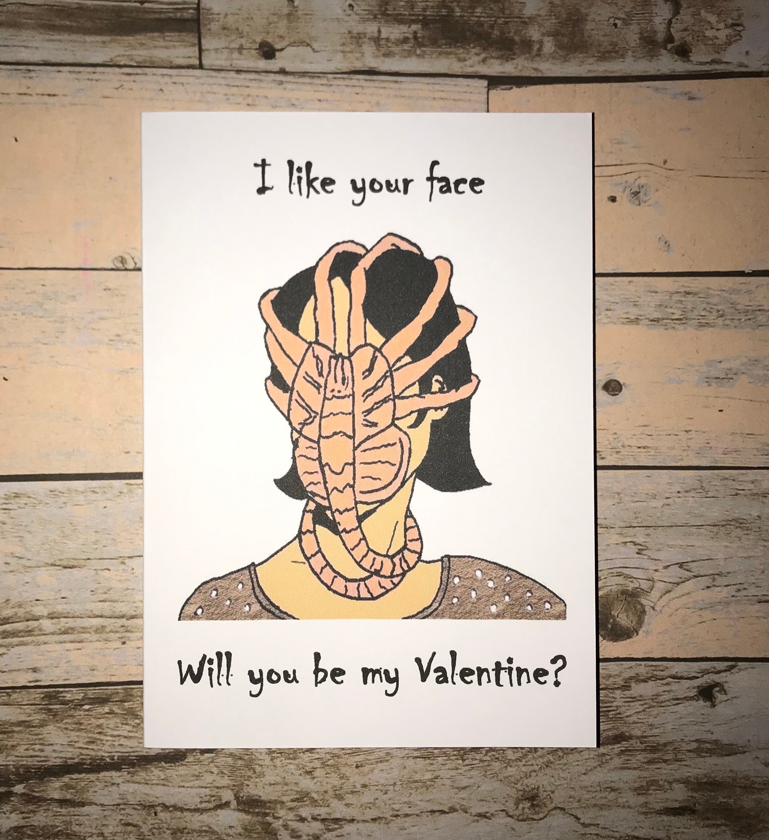 Alien Aliens Film Face Hugger Birthday Anniversary or - Etsy