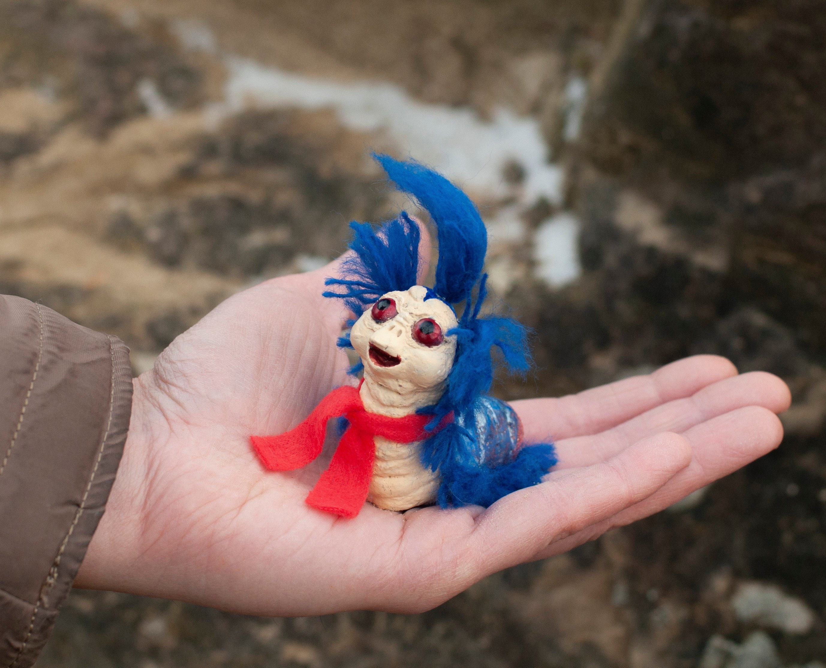 Labyrinth movie the Worm William Ello. Did you just say | Etsy