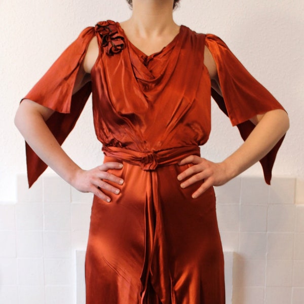 Rust Dress - Etsy