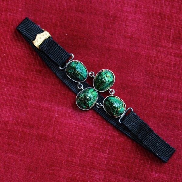Scarab Bracelet - Etsy UK