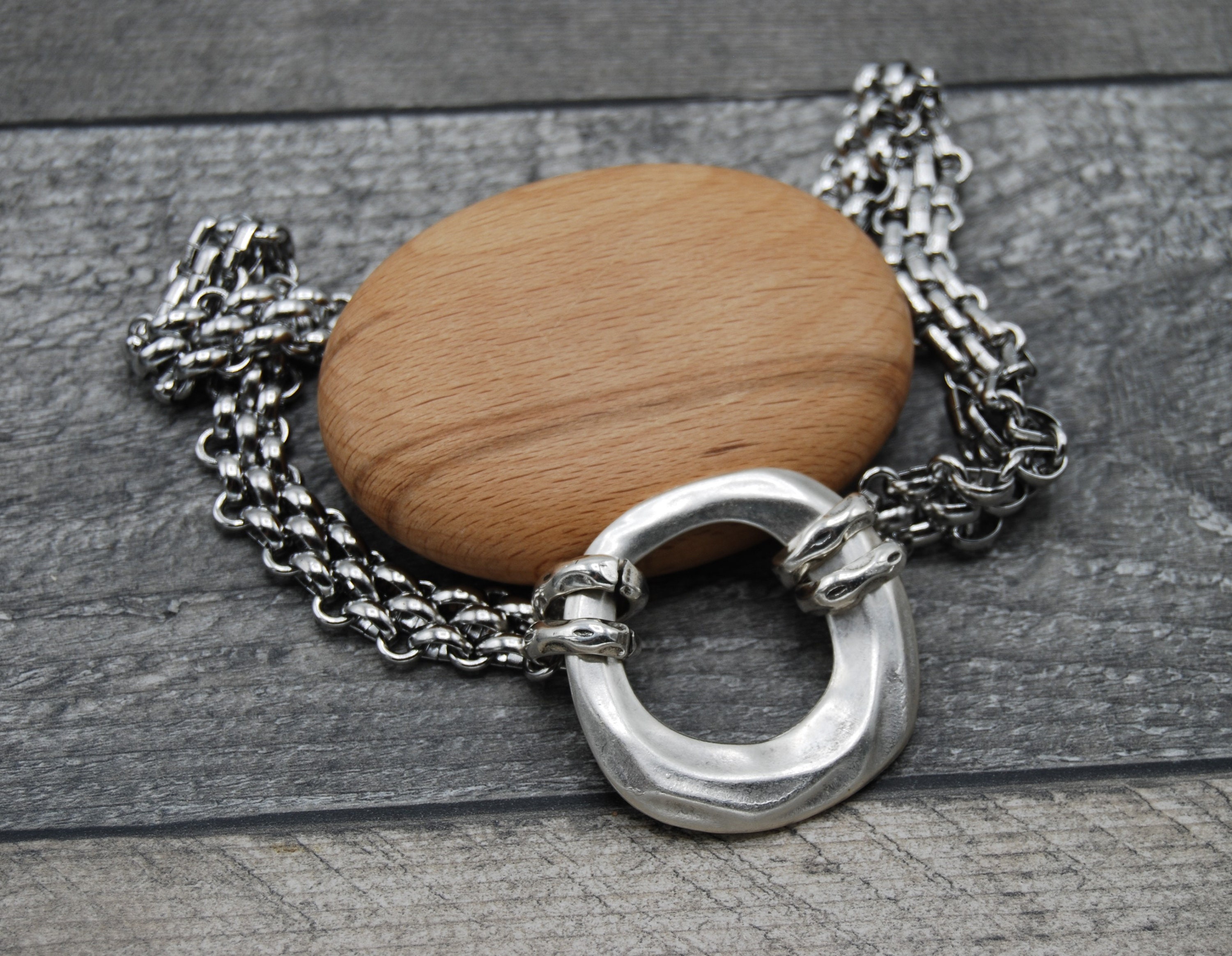 Silver Heavy Chain Necklace Chunky Silver Chain Silver - Etsy