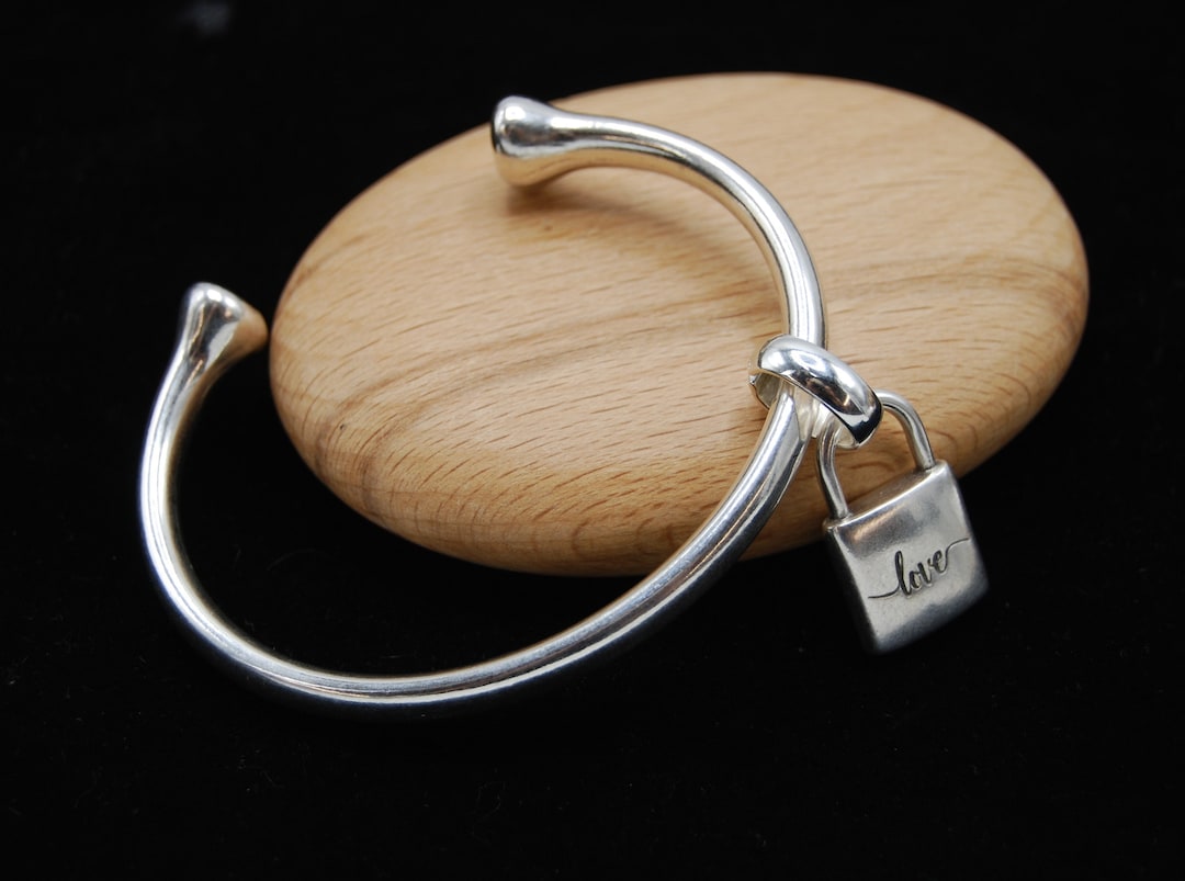 Torque Bangle, Solid Silver Torque Bangle, Statement Silver Bangle ...