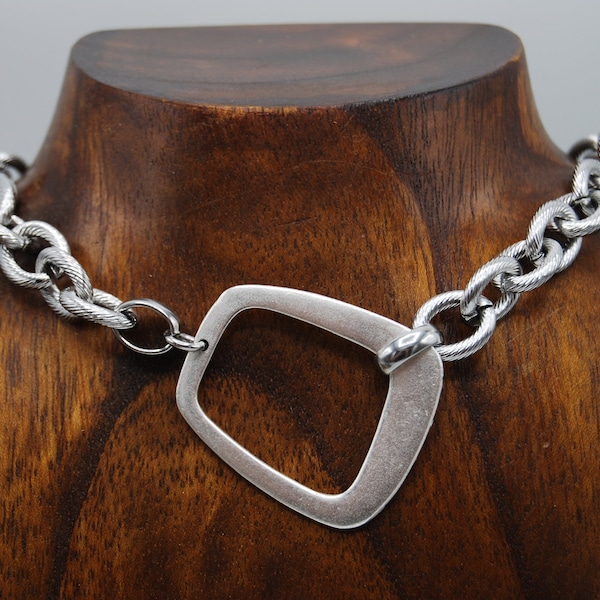 Big Chunky Necklace - Etsy