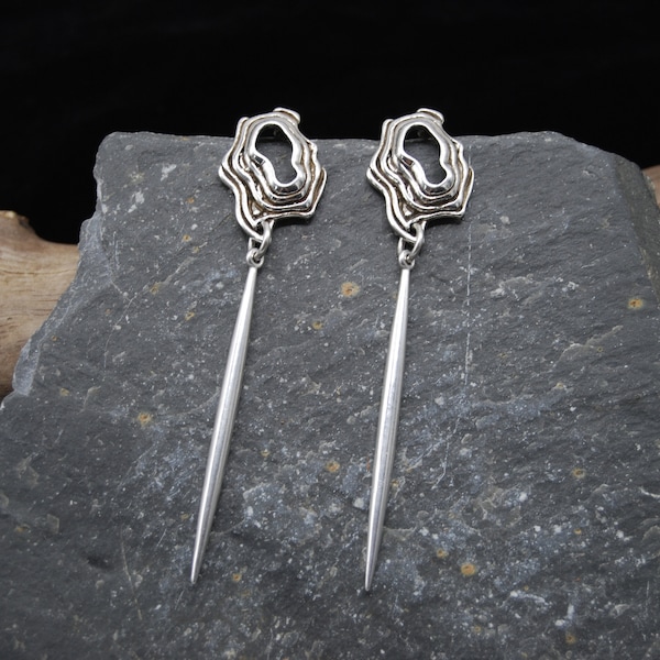 Abstract Earrings - Etsy