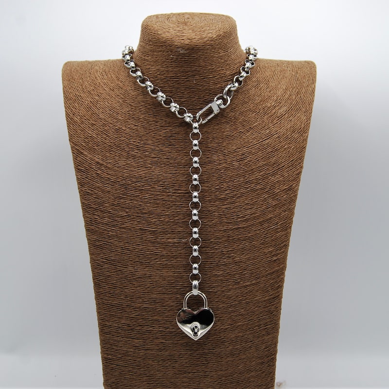 Heart Slip Chain - Etsy