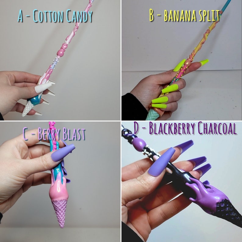 Ice Cream Cone Wands - Witch Wand Magic Wand - Witch Wand - Wizard Wand ...