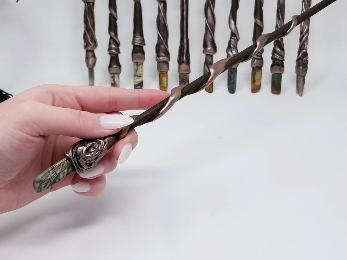 Wedding / Bulk Wands - Custom Crystal Ornamented Wands - Wedding Favors ...