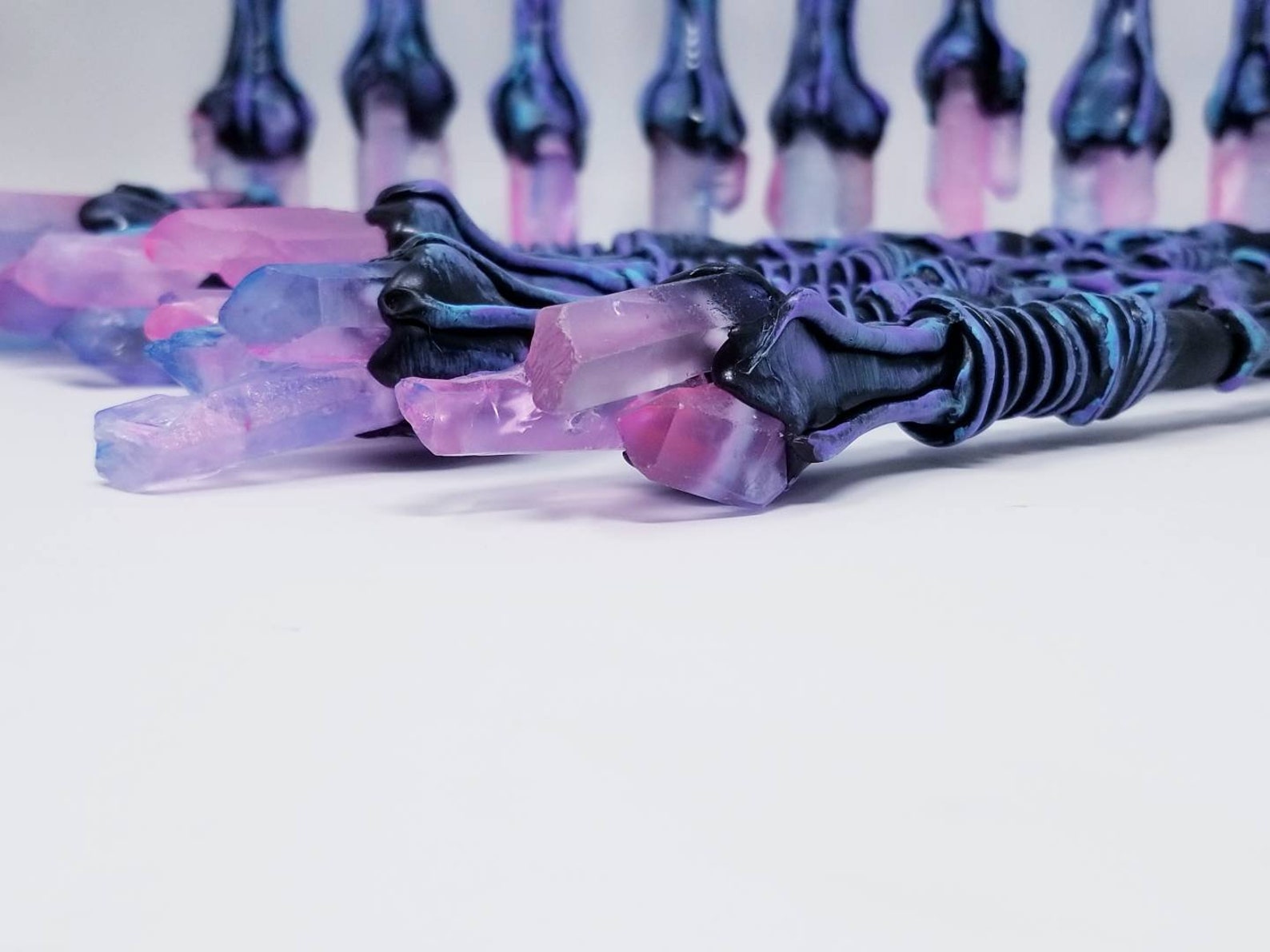 Witch Costume Wand Crystal - Magic Wand - Witch Wand - Wizard Wand ...