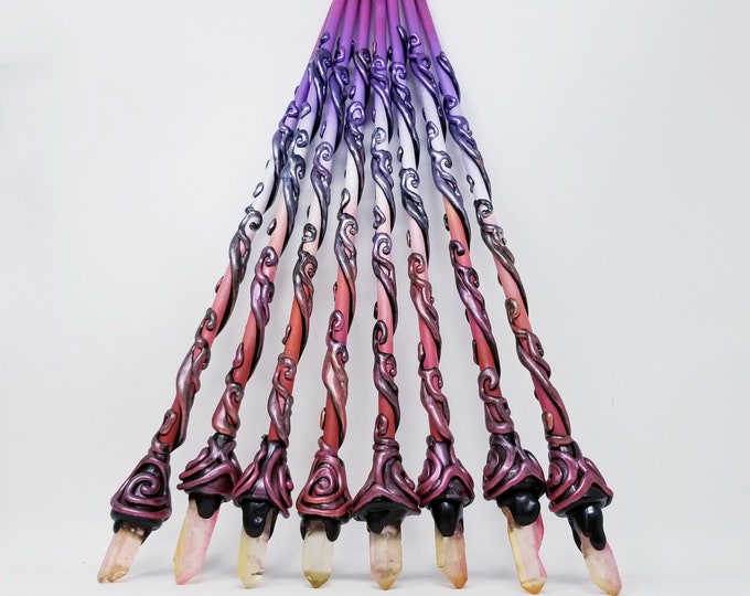 Lesbian Witch Pride Wands - Pride Flag - Gay LGBTQ - Witch Gift - Magic ...