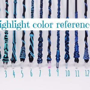 Surprise Me Wand Crystal Witch Fairy - Black Pastel and Other Colors ...