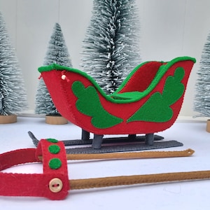 The Christmas Sled - PDF Sewing Pattern - Felt Pattern - Instant ...