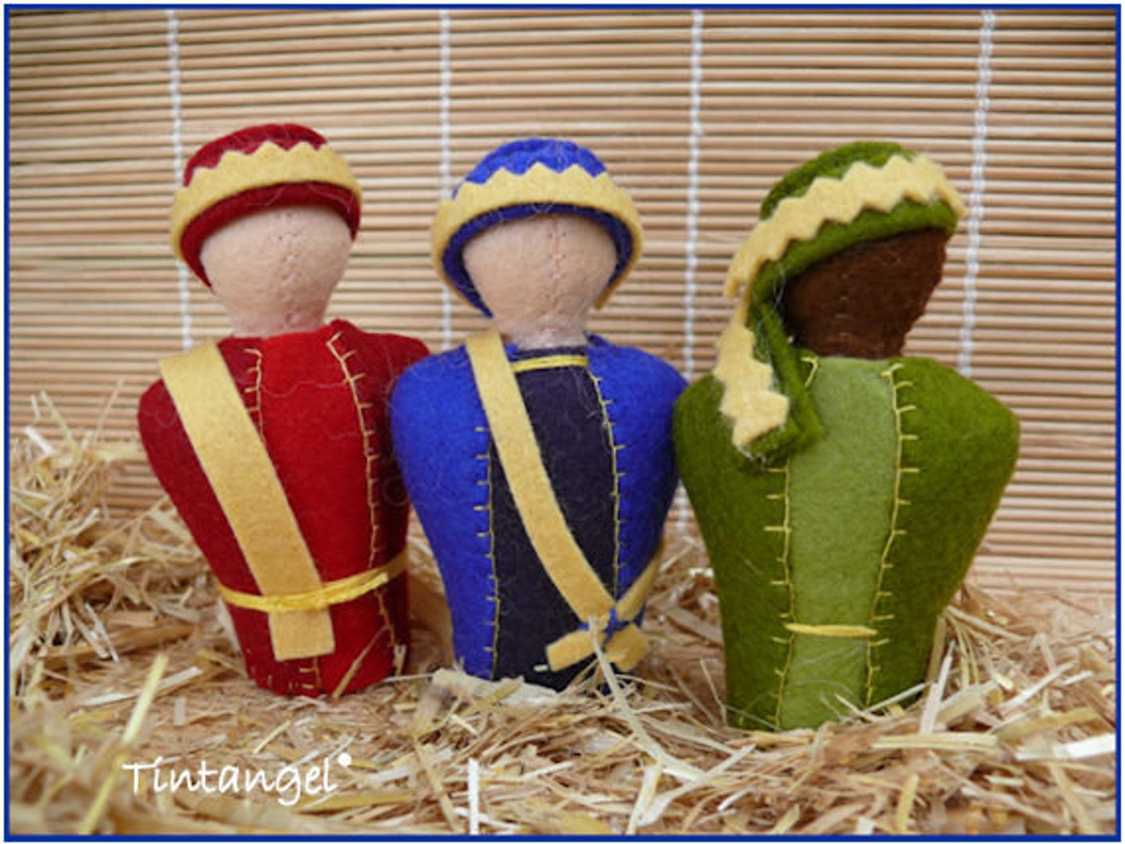 Nativity Set Nativity Play Set PDF Felt Pattern Instand | Etsy
