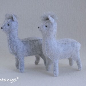 Alpaca's - PDF Felt Pattern - Instant Download - Etsy