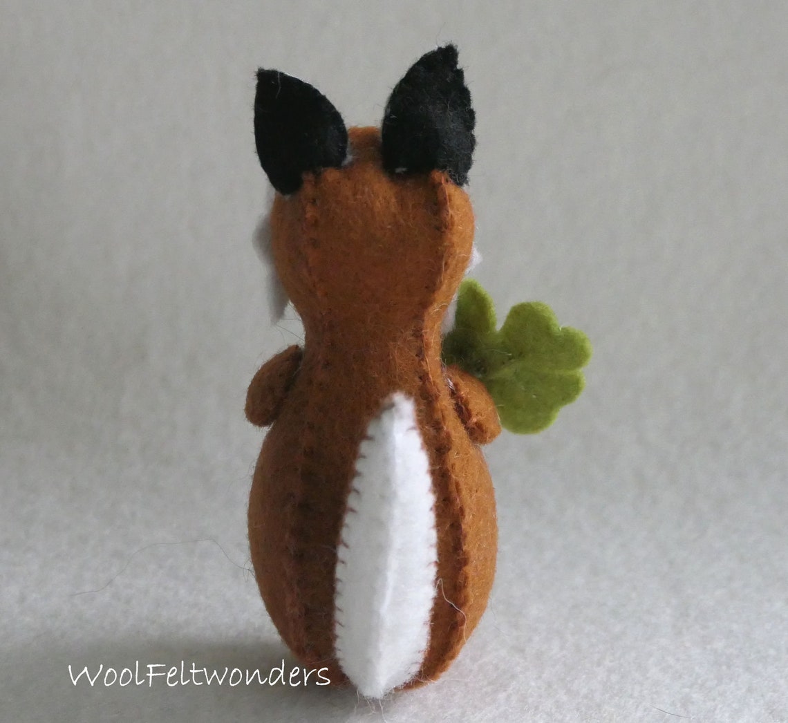 Pocket Fox - PDF Felt Pattern - Instant Download - - Etsy
