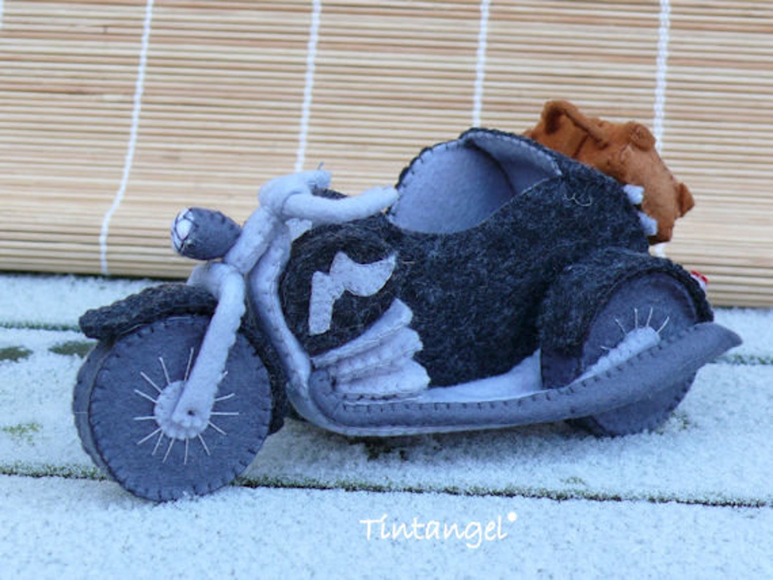 Motorcycle With Sidecar - PDF Felt Pattern - Instant Download - Etsy