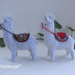 Alpaca's - PDF Felt Pattern - Instant Download - Etsy