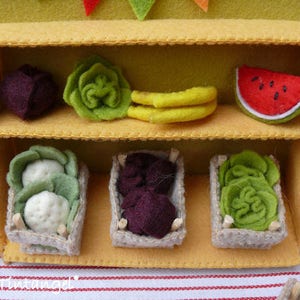 Fruit and Vegetable Shop Sewing Pattern - PDF - Felt Craft Project ...