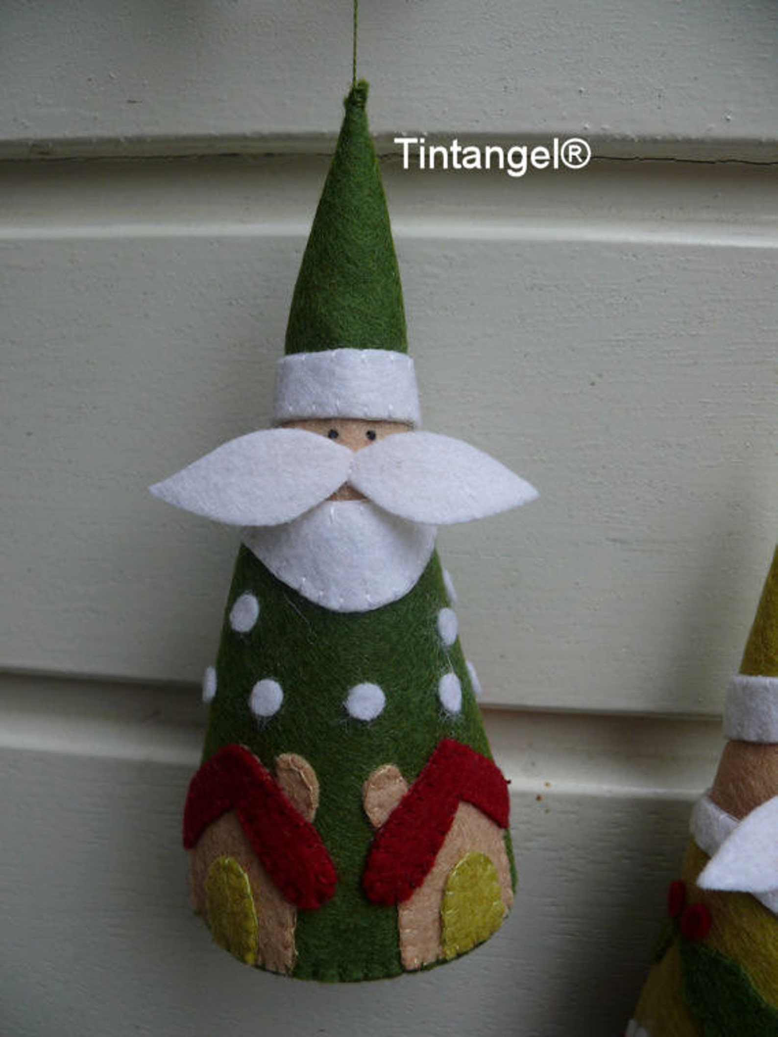 Three Jolly Santa's - PDF Pattern, - Download - Etsy