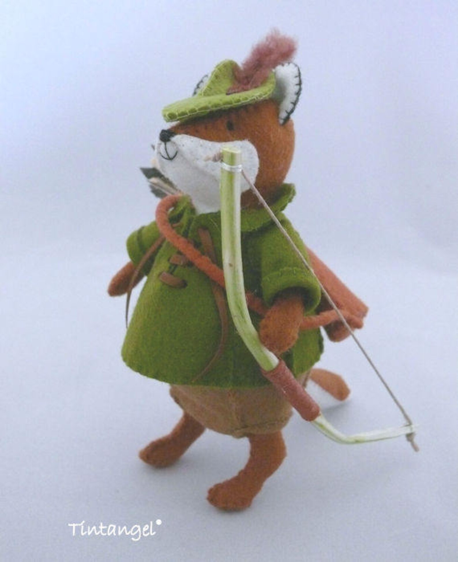 Robin Hood Costume Sewing Pattern - Clothing for Toy Animals - Felt ...