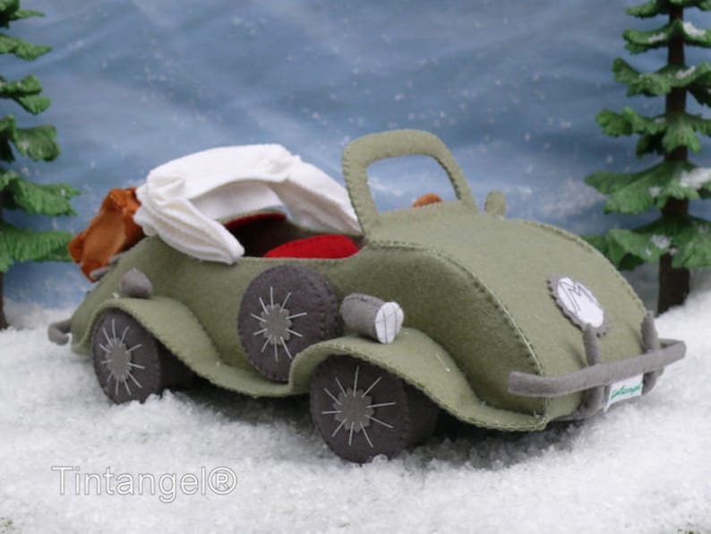 Mousemobile - Car Pattern - PDF- Instant Download - to Make Your Own ...
