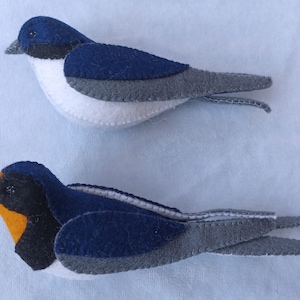 House Swallow and Barn Swallow Pattern - PDF Sewing Pattern. - Etsy UK