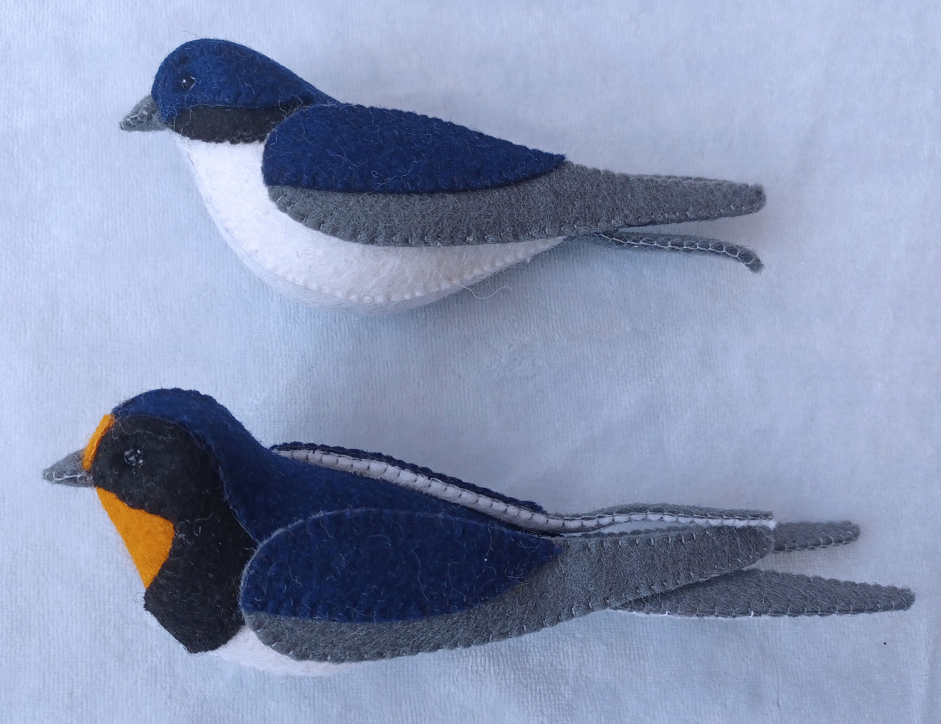 Felt Swallow Sewing Pattern – House & Barn Swallows (PDF Pattern) - Etsy