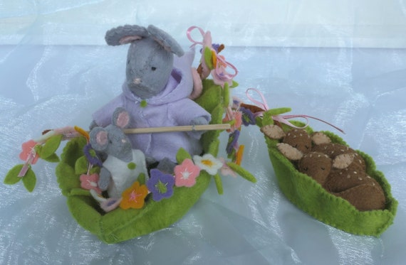 Spring Boat PDF Felt Pattern Instant Download - Etsy