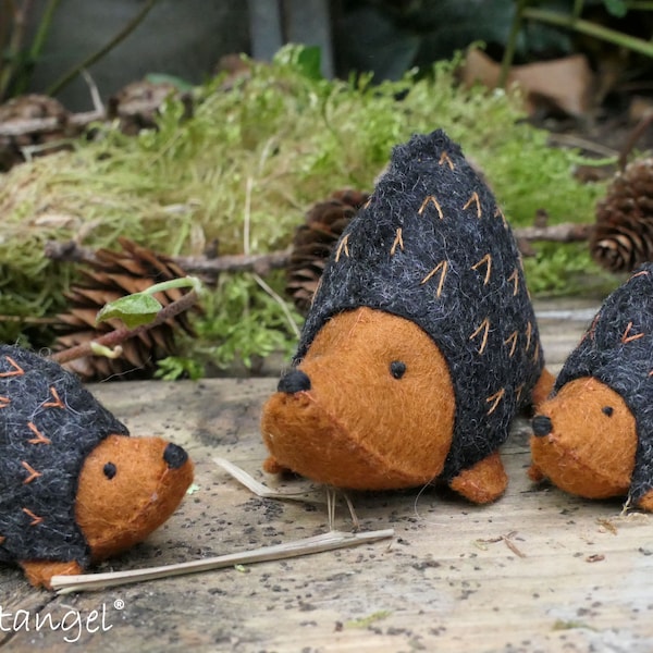 Hedgehog Felt - Etsy