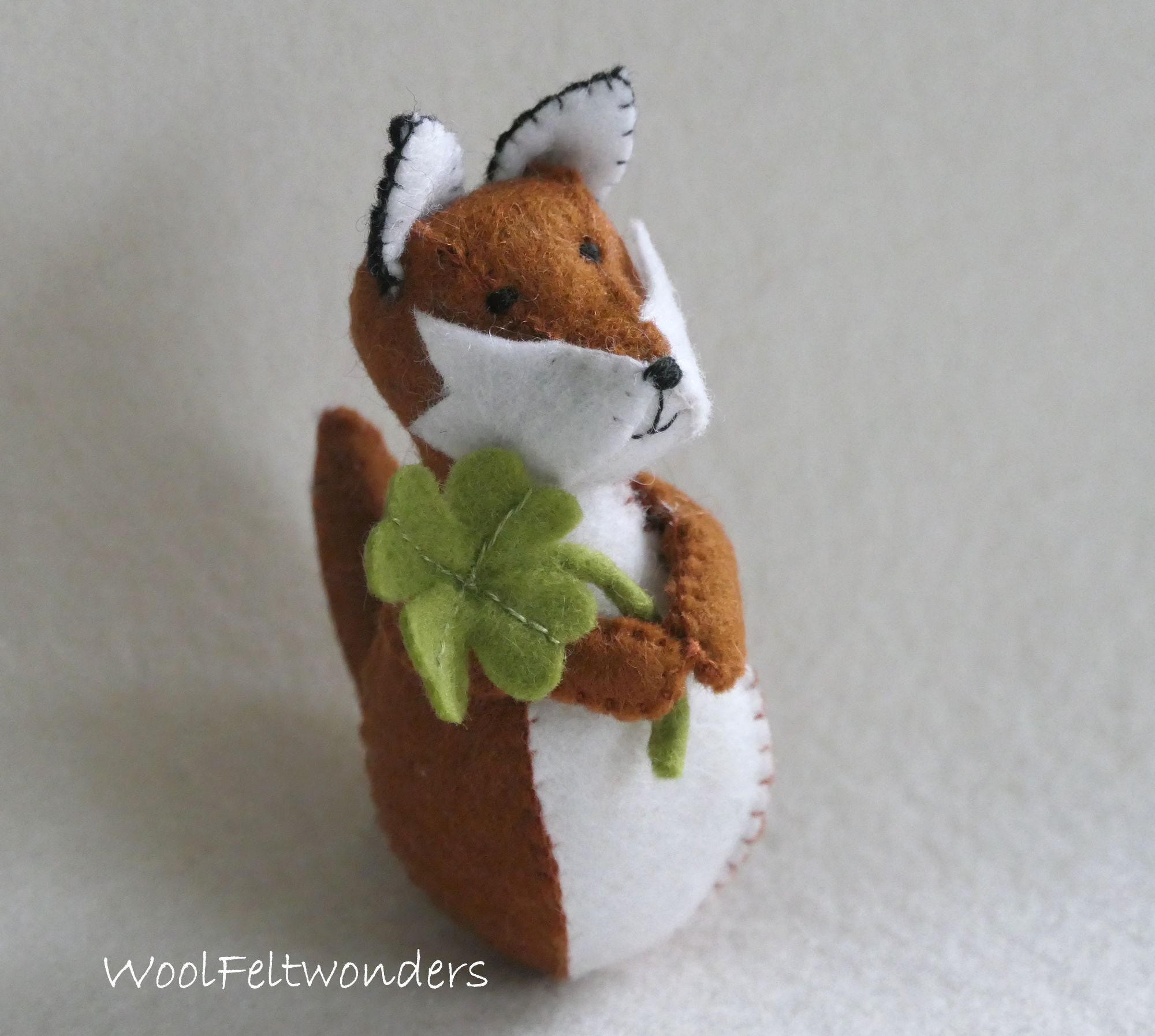 Pocket Fox - PDF Felt Pattern - Instant Download - - Etsy