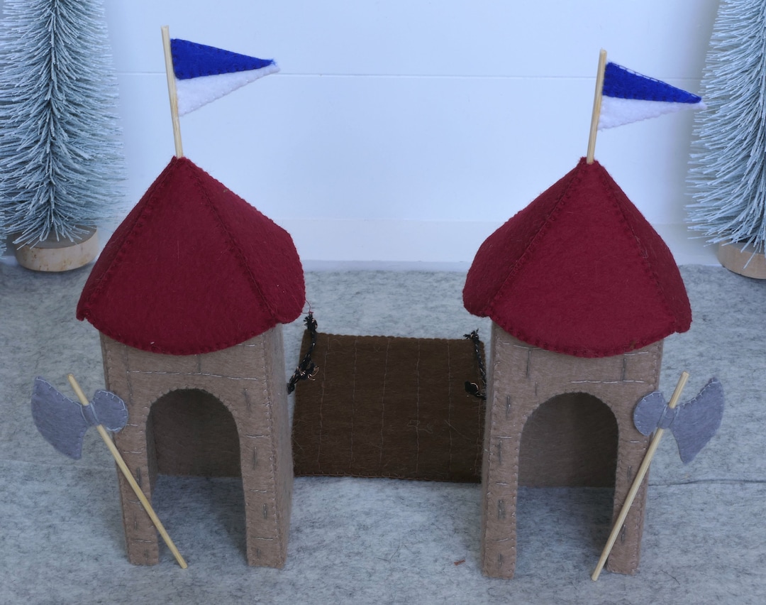 Draw Bridge- Castle Series - PDF Felt Pattern - Instant Download - Etsy