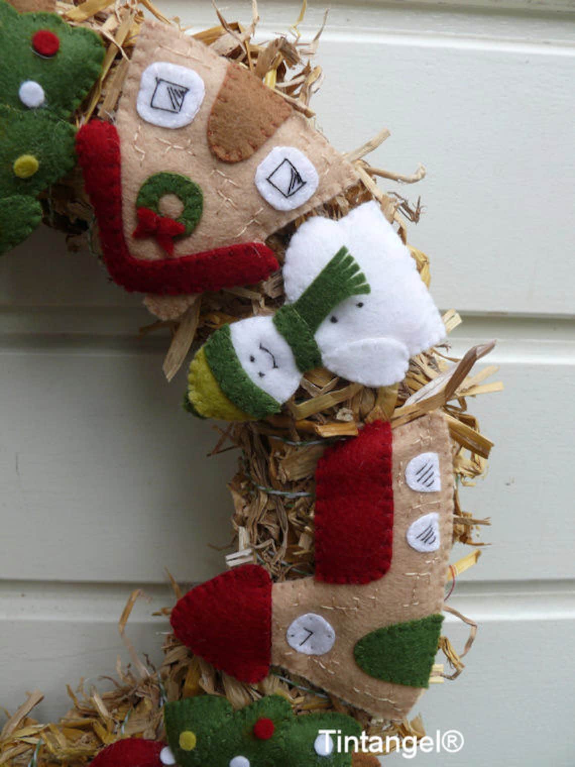 Christmas Wreath PDF Pattern Download | Etsy