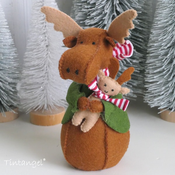 Felt Moose - Etsy