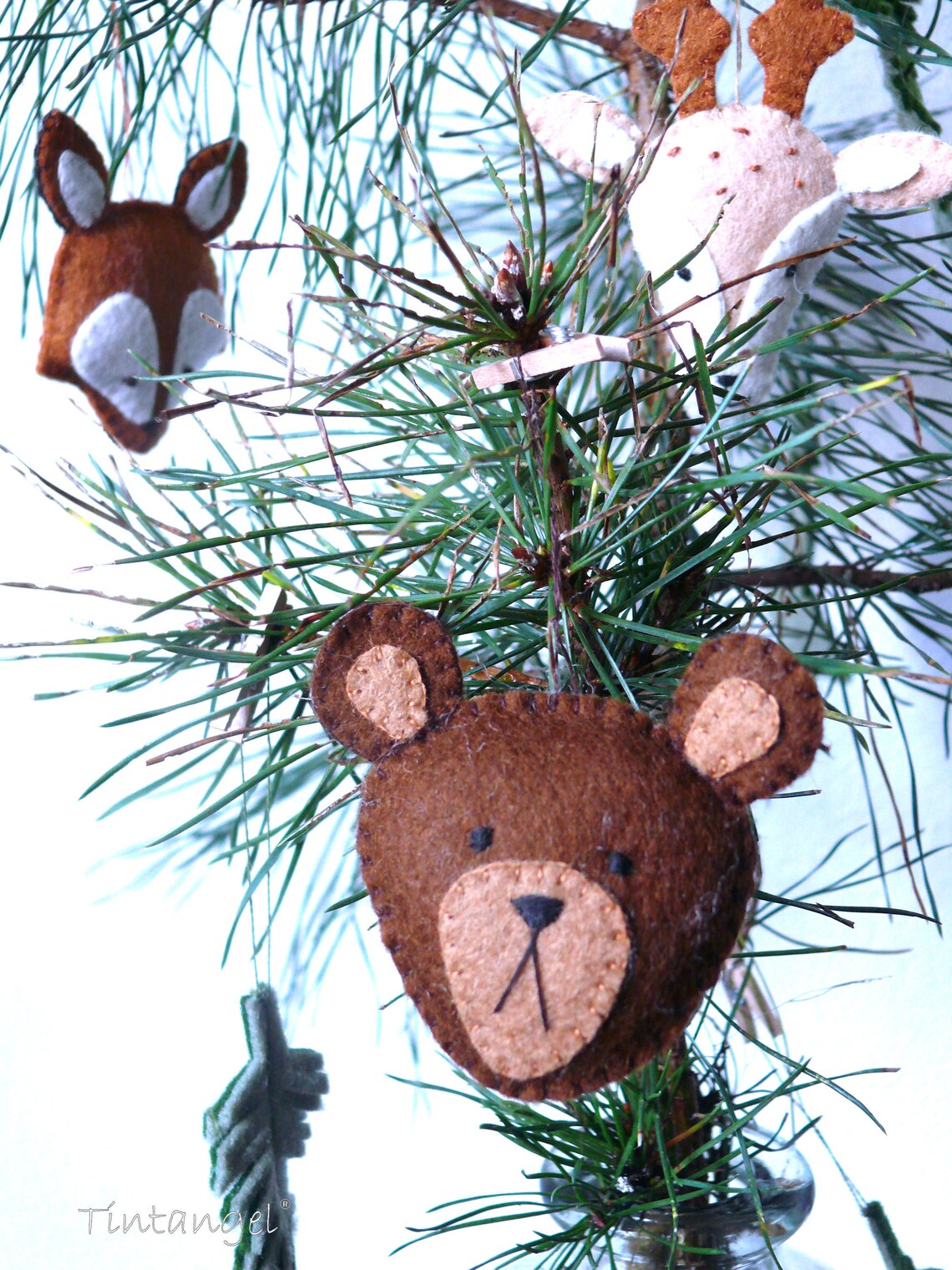 Christmas Forest PDF Felt Pattern Instant Download - Etsy