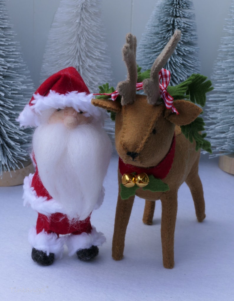 Thank You Rudolf PDF Felt Pattern Instant Download - Etsy