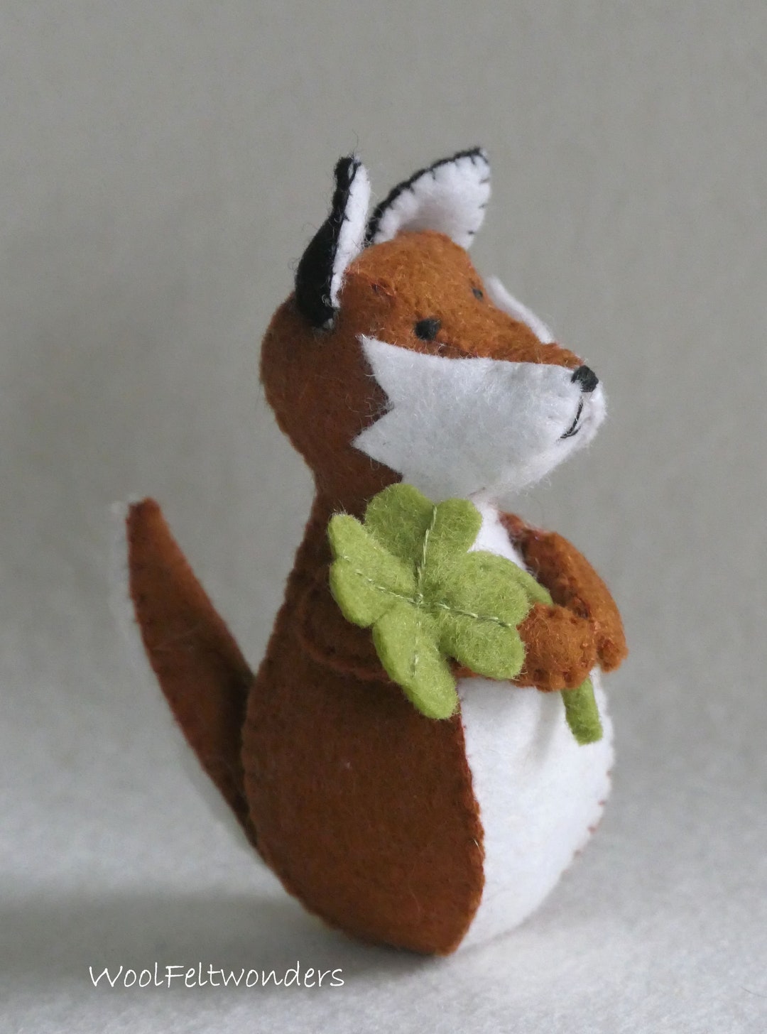 Pocket Fox - PDF Felt Pattern - Instant Download - - Etsy