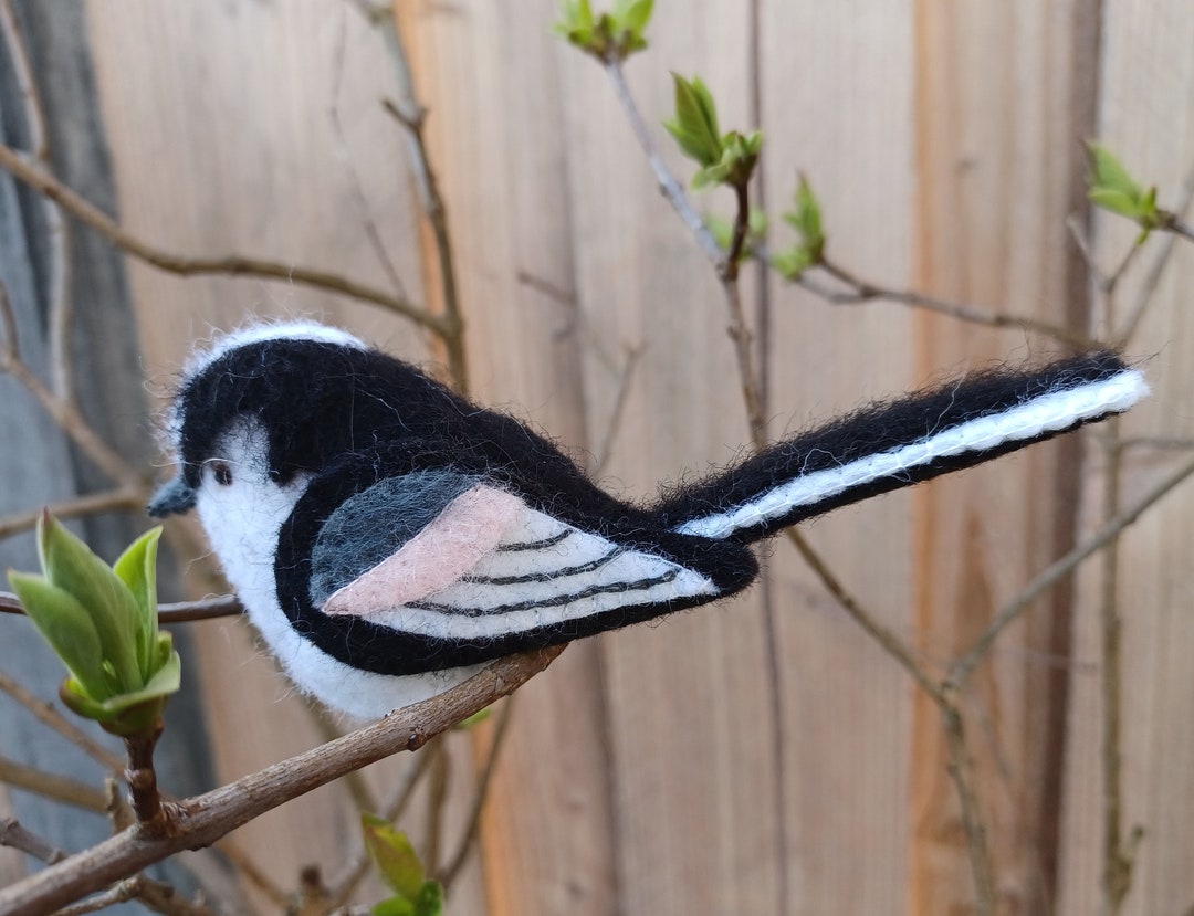 Long-tailed Tit PDF Sewing Pattern Felt Pattern Instant Download - Etsy