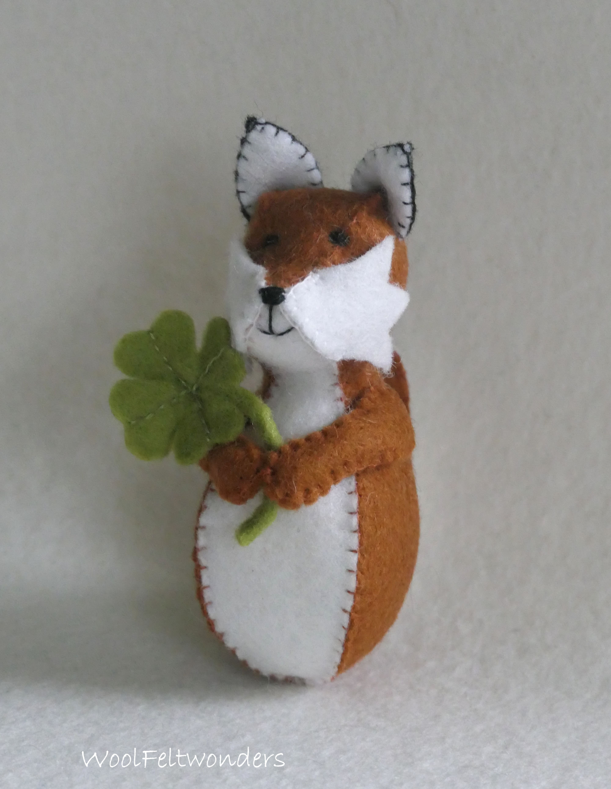 Pocket Fox - PDF Felt Pattern - Instant Download - - Etsy